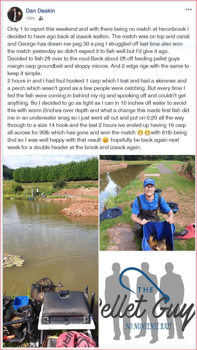 Dan Deakin 19/7/20 - The Pellet Guys